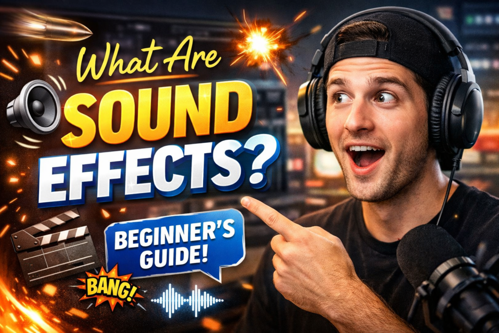 What Are Sound Effects? A Complete Beginner’s Guide - Creator Factory 🔊